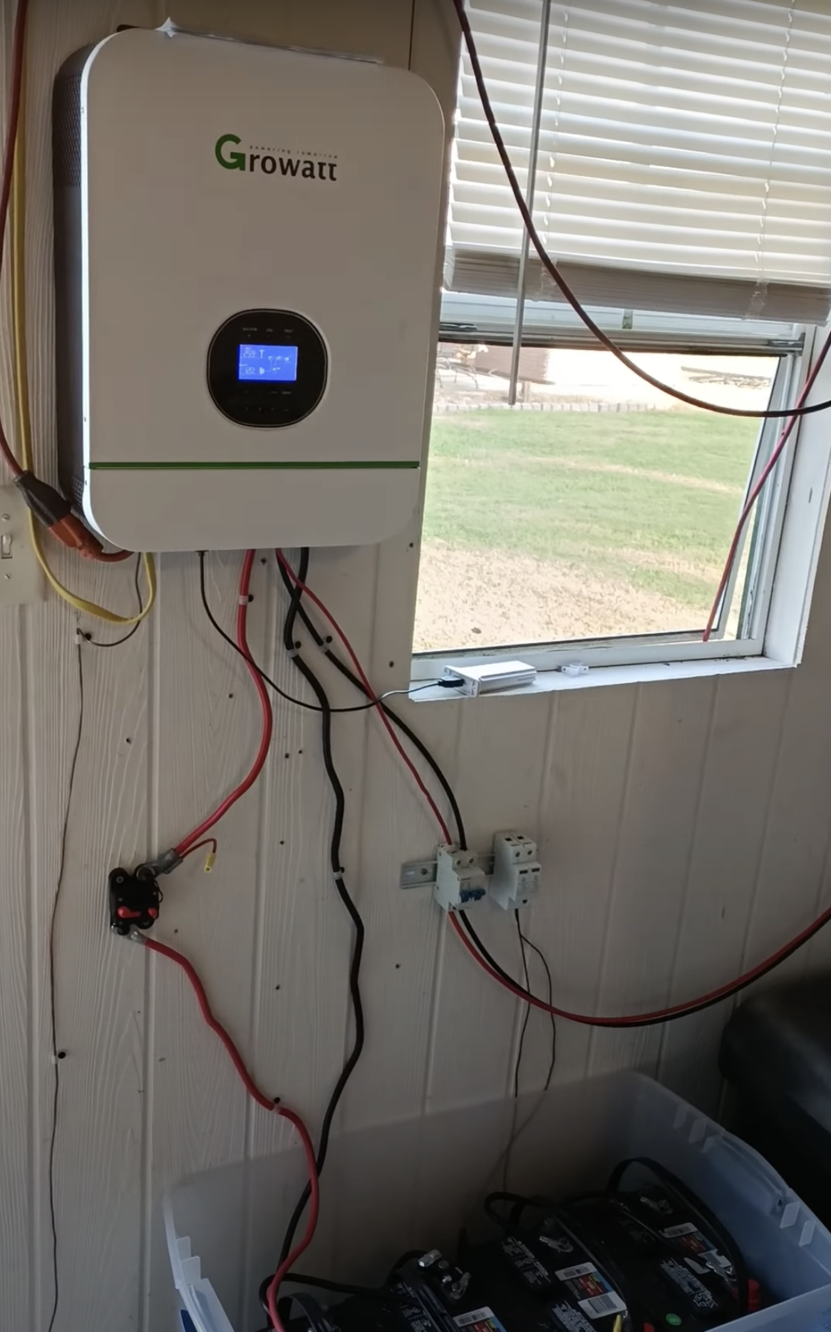 Growatt SPF 3000 Install – Tennessee Valley Solar